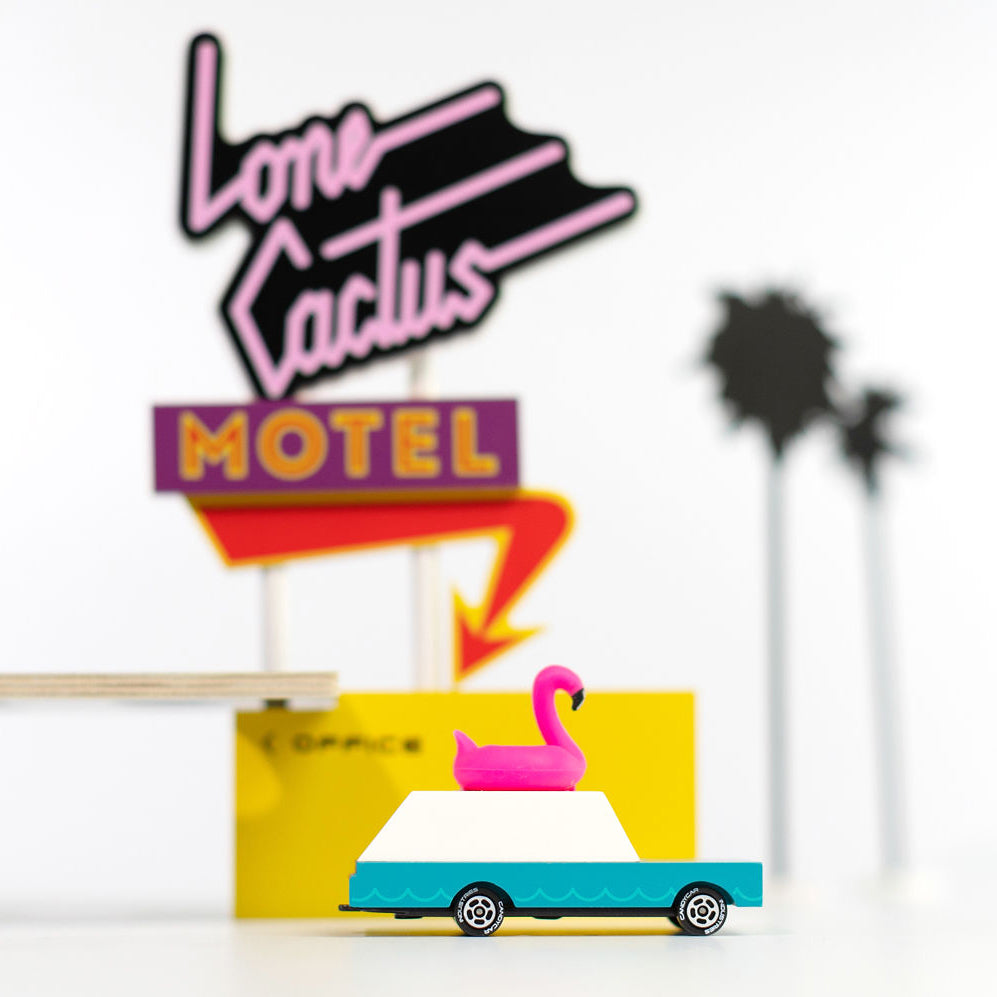 Candycar - Flamingo Wagon | Toy Car | Candylab | Bobby Rabbit