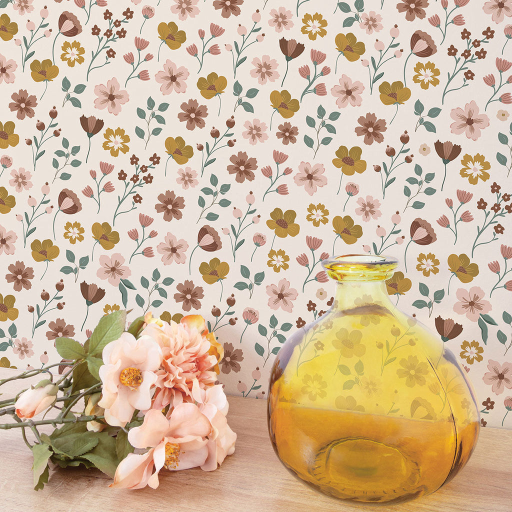 Wallpaper Pattern Flowers